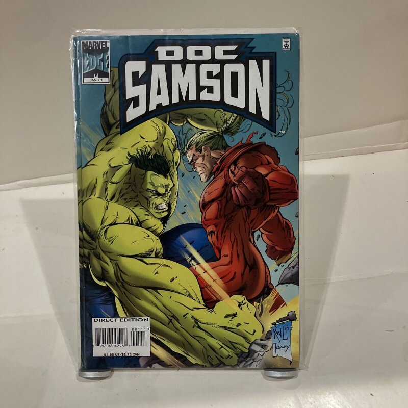 1996 Marvel Edge Doc Samson #1 Comic Book 1st App of Dee Dee | Comic ...