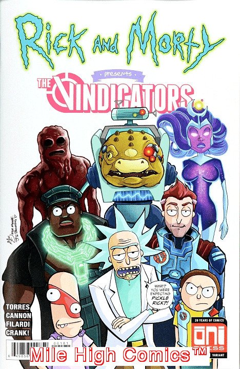 Rick & Morty Presents the Vindicators (2018 Series) #1 Braintrust Near ...