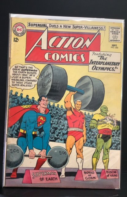 Action Comics #304 (1963) | Comic Books - Silver Age, DC Comics ...