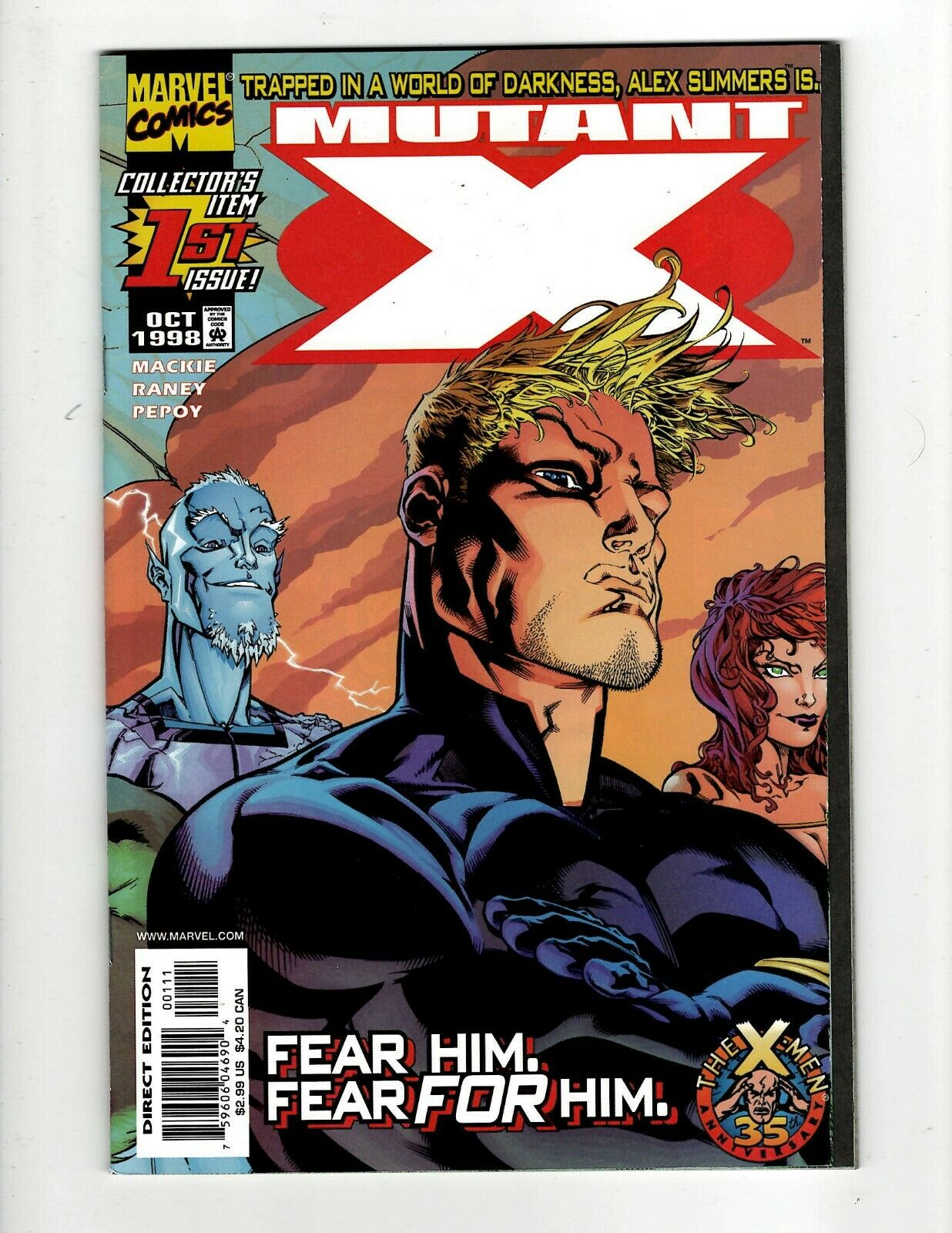 12 Comics Mutant X 1 2 3 4 5 6 7 8 9 Annual '99 Magneto 0 Rex 2 GK43 ...