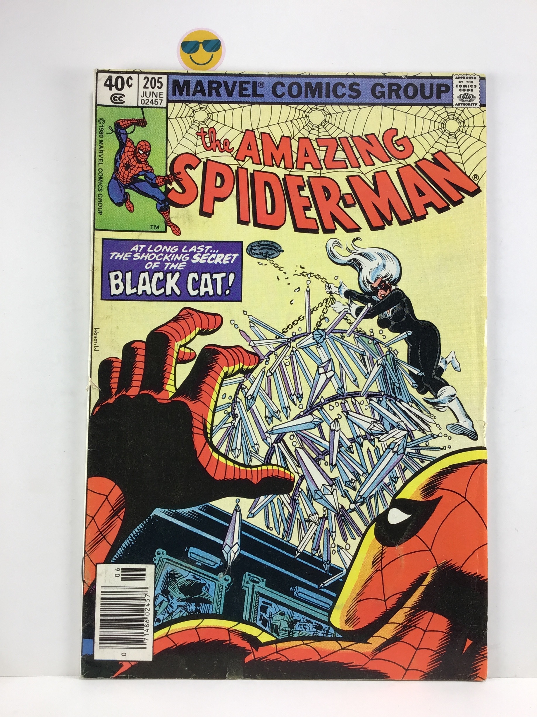 The Amazing Spider-Man #205 (1980) black cat | Comic Books - Bronze Age ...