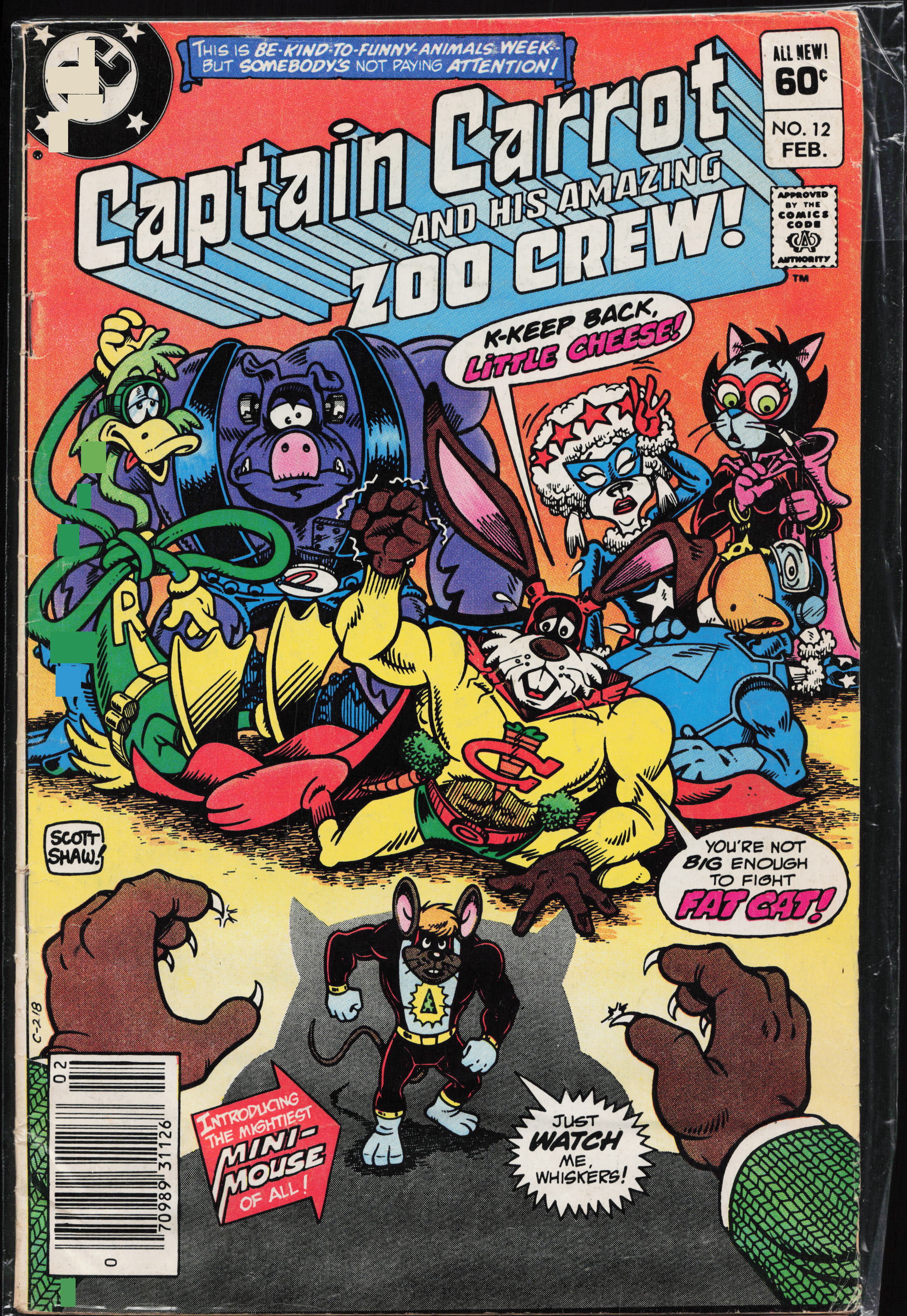 Captain Carrot and His Amazing Zoo Crew #12 (1983) Captain Carrot ...