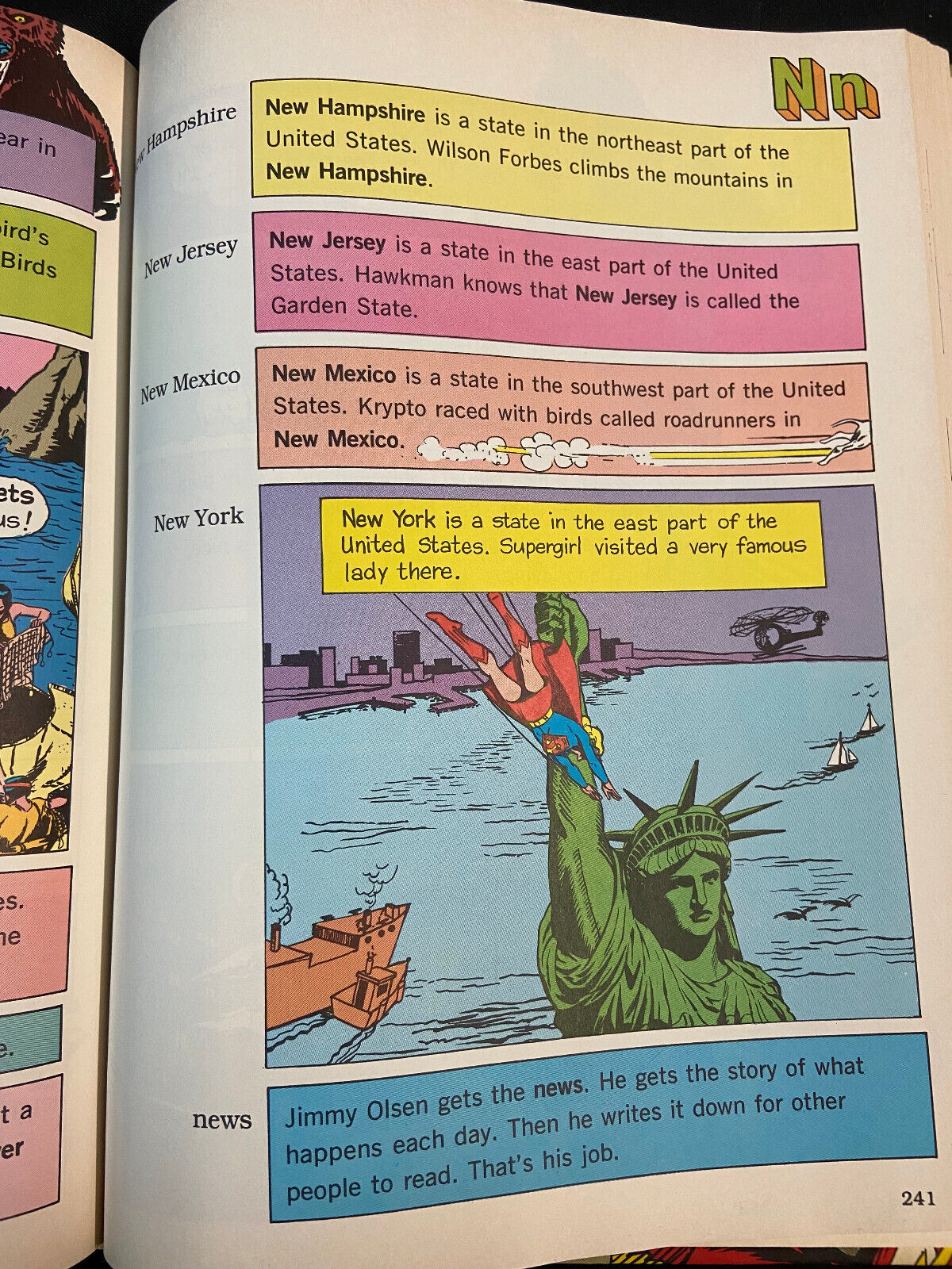 The Super Dictionary JOE Kubert Cover ART Superman Batman Wonder Woman ...