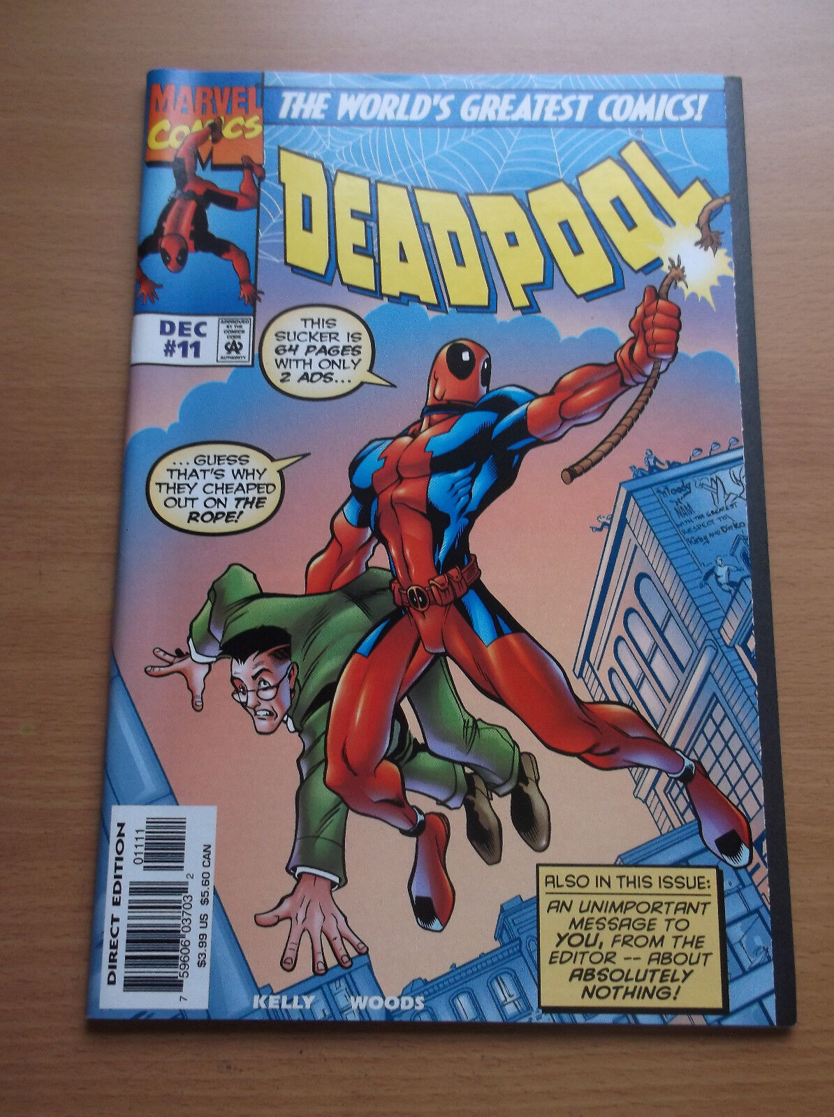 Marvel: Deadpool #11, Amazing Fantasy #15 Cover Tribute, HIT Movies ...