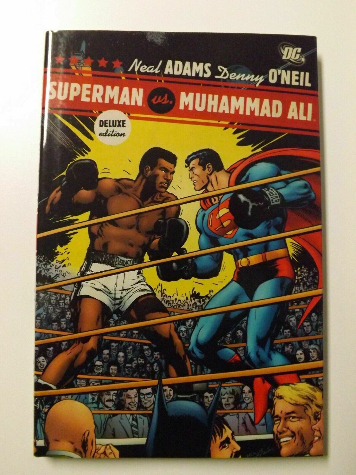 Superman vs Muhammad Ali Deluxe Edition HC (Signed by Neal Adams ...
