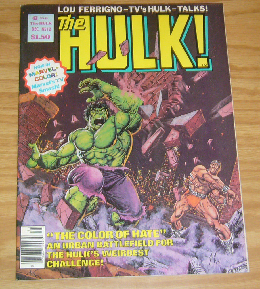 Hulk! Magazine #12 VF doug moench - moon knight - john romita jr - joe ...