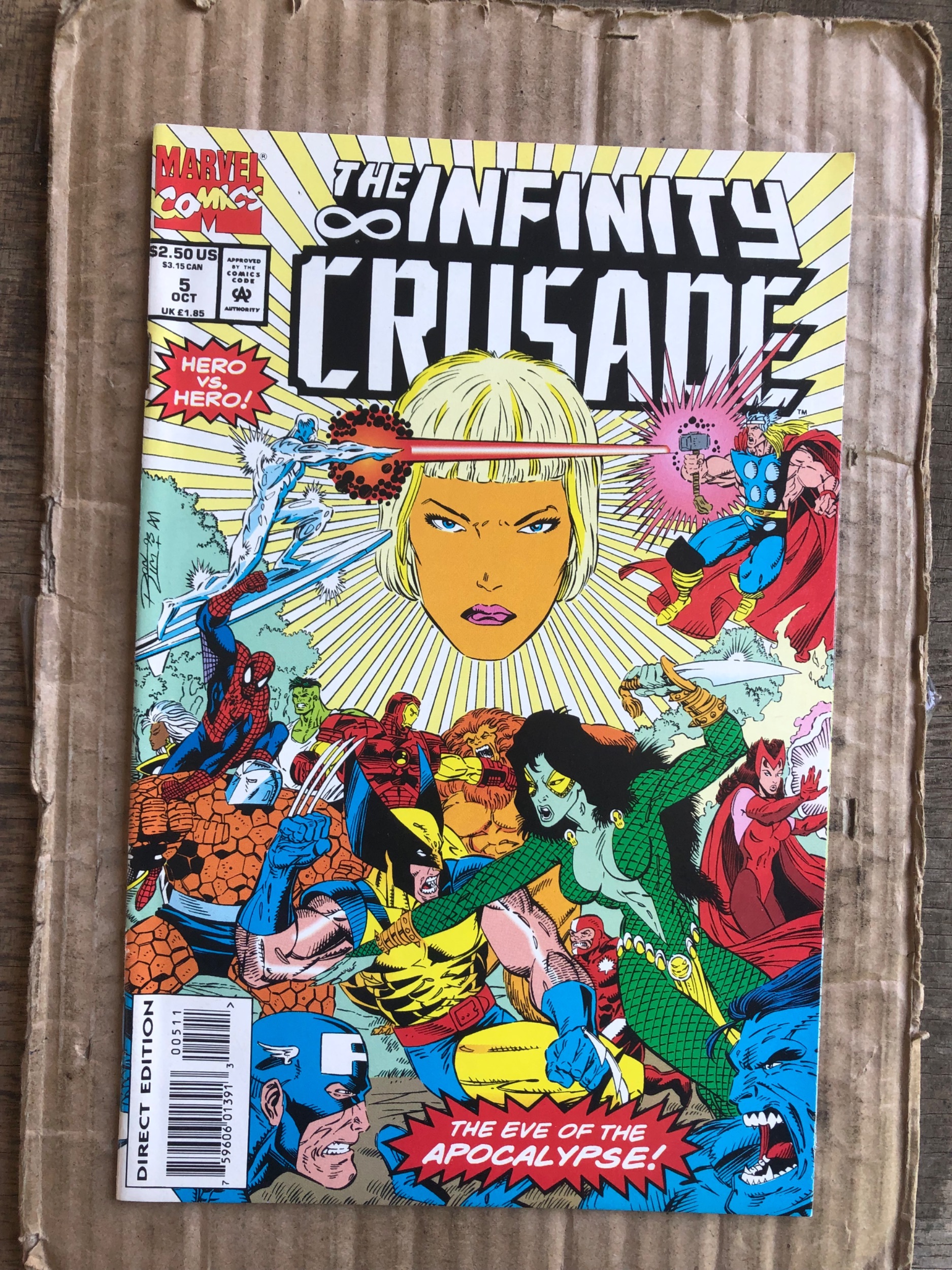 The Infinity Crusade #5 (1993) | Comic Books - Modern Age, Marvel ...