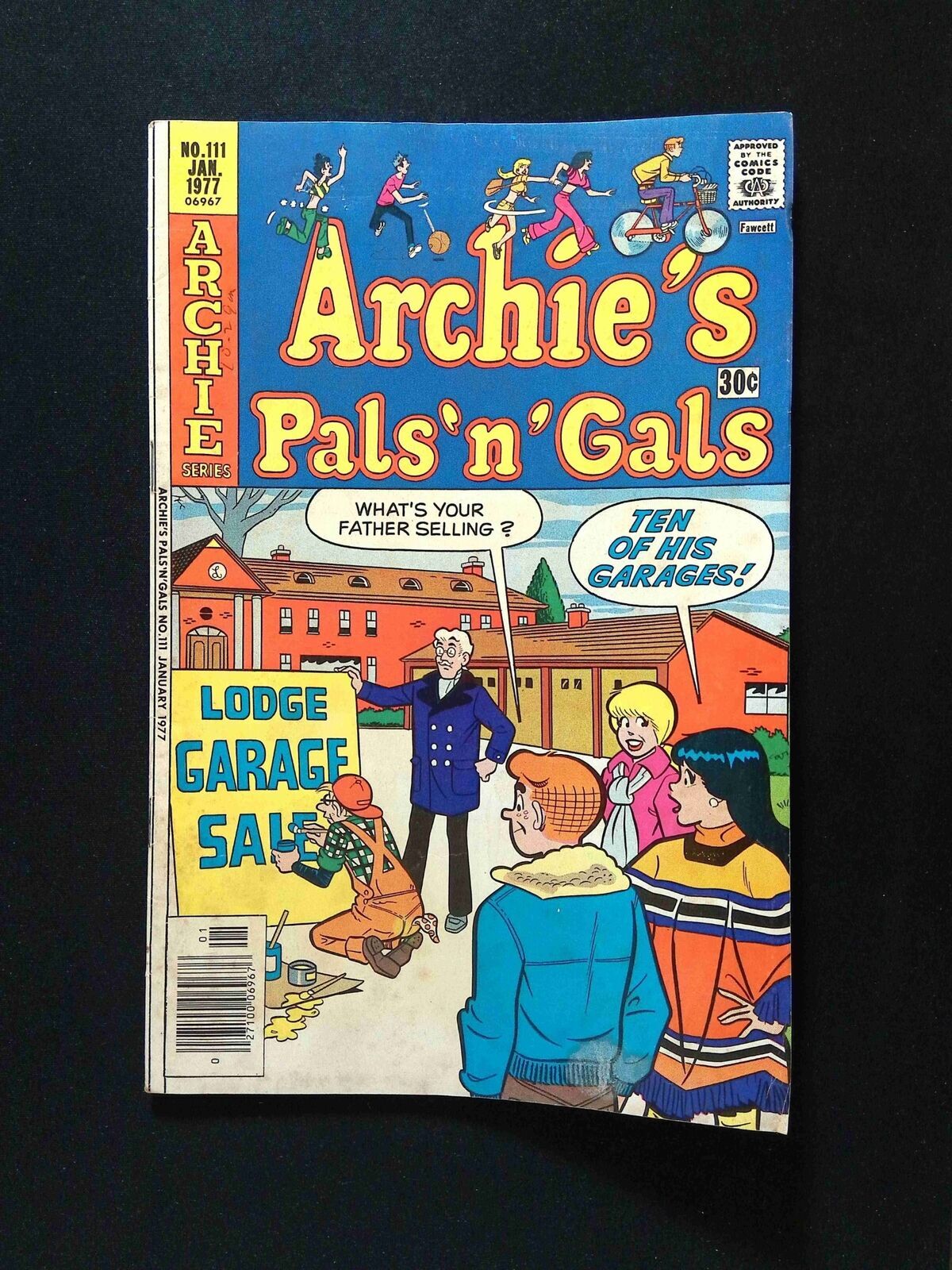 Archie's Pals 'n' Gals #111 Archie Comics 1977 FN- Newsstand | Comic ...