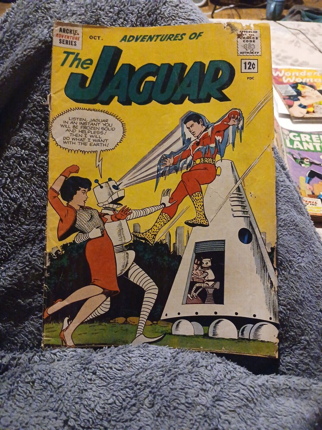 Adventures of the Jaguar 9 Robotic alien invasion! Archie Mlj Mighty ...