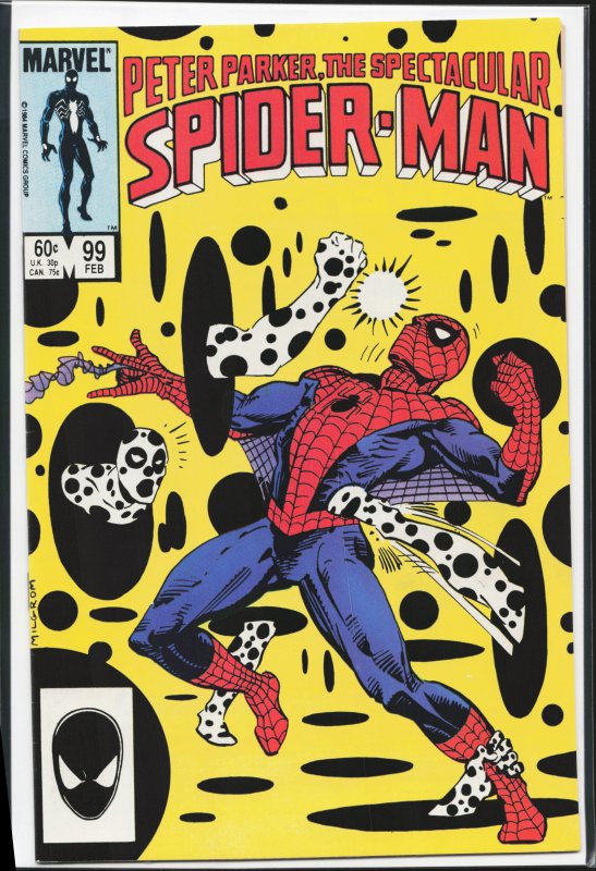 The Spectacular Spider-Man #99 (1985) Spider-Man | Comic Books - Copper ...