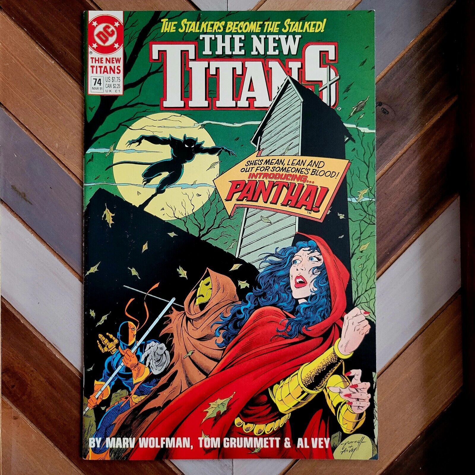 New (Teen) Titans #71-74 Set of 5 (DC 1990) NIGHTWING, DEATHSTROKE ...