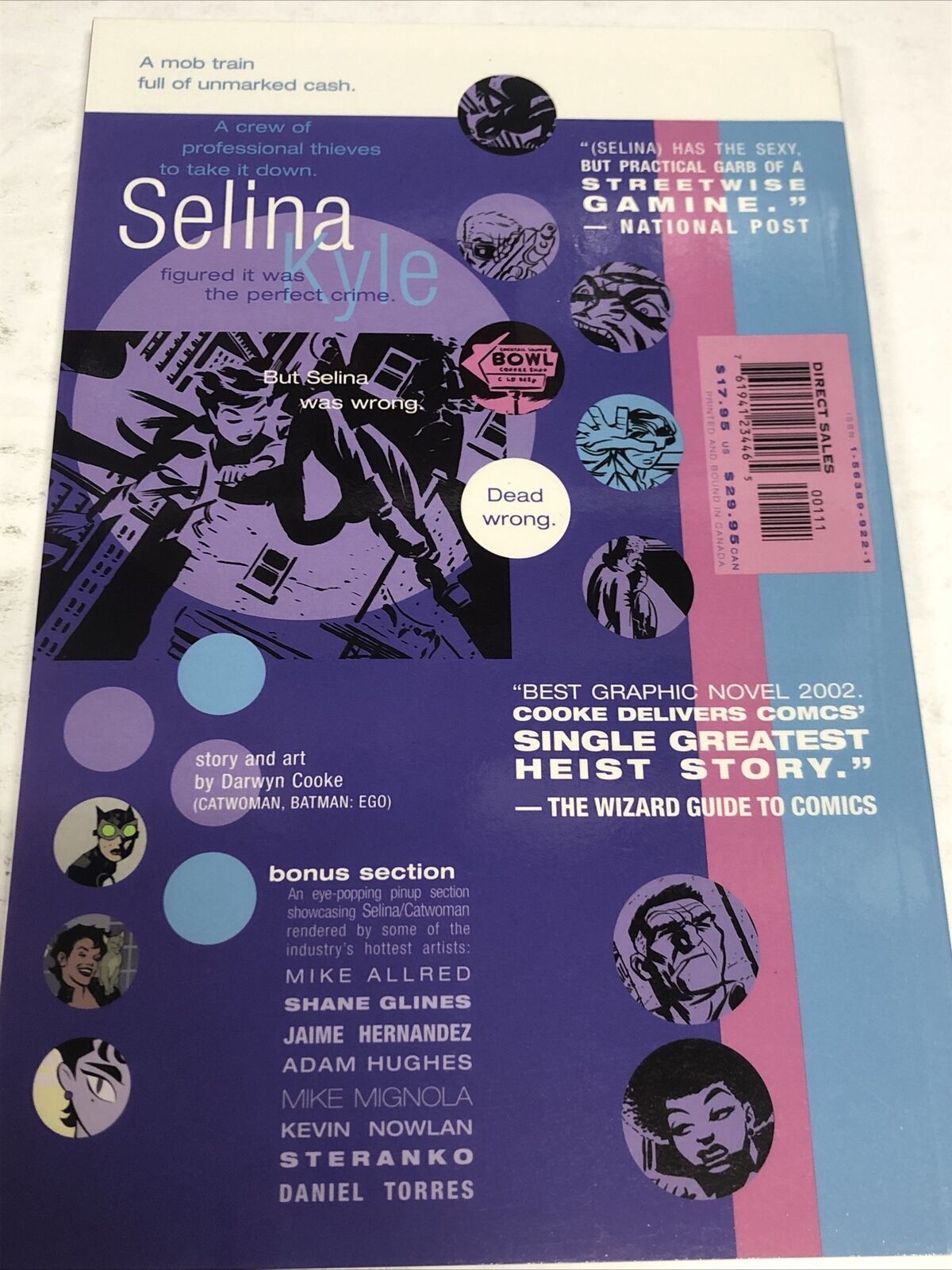 Catwoman Selina’s Big Score (2002) DC Comics SC Darwyn Cooke ...
