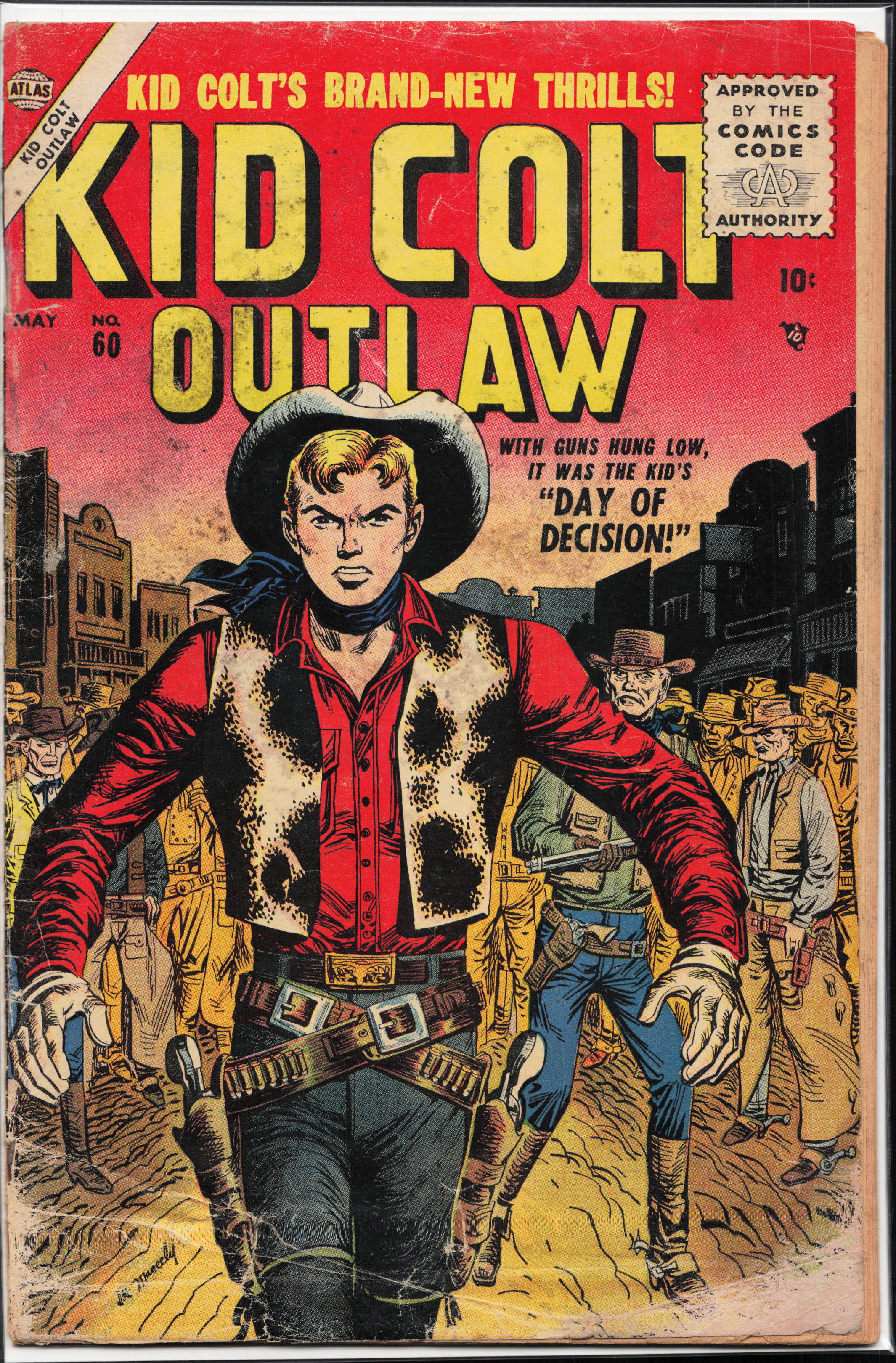 Kid Colt Outlaw #60 (1956) Kid Colt | Comic Books - Silver Age, Marvel ...