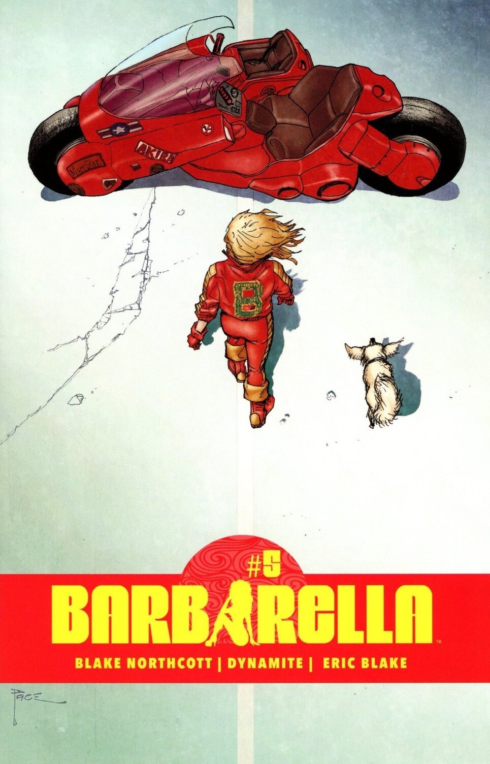 Barbarella (Vol. 4) #5C VF/NM ; Dynamite | Akira Tribute | Comic Books ...