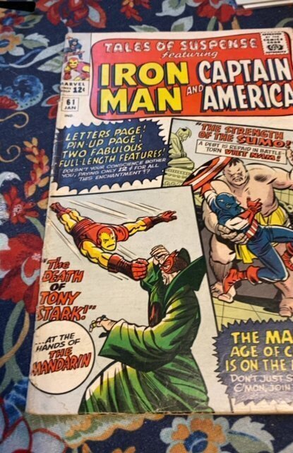 Tales of Suspense #61 (1965)The Mandarin/Strength of the sumo | Comic ...