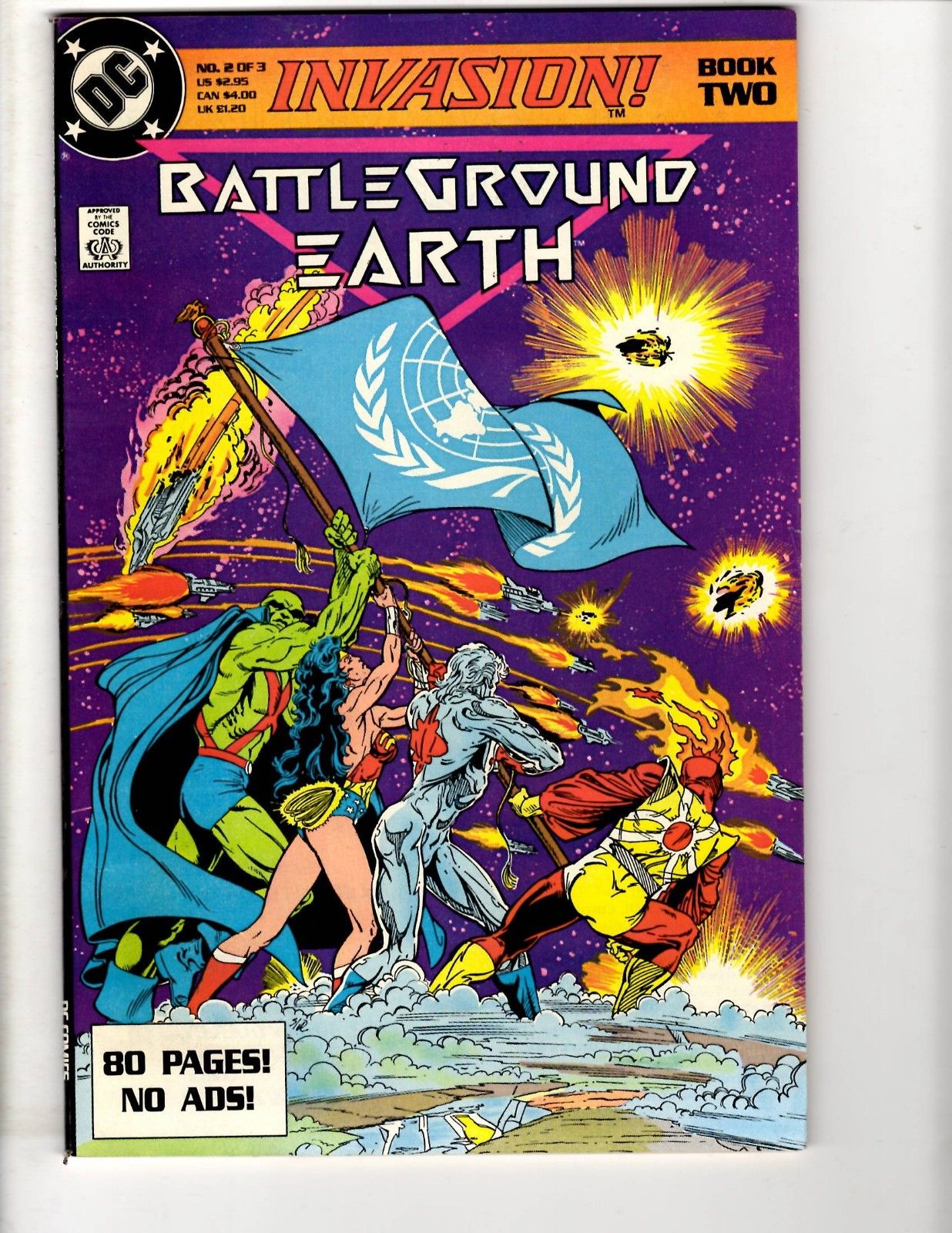 Lot Of 3 Invasion The Alien Alliance DC Comic Books # 1 2 3 Batman ...