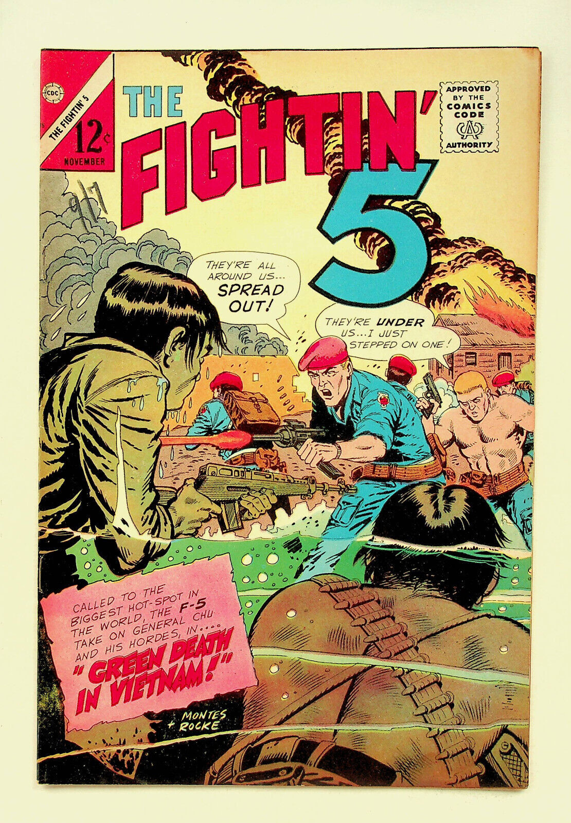 Fightin' Five #35 (Nov 1965, Charlton) - Good | Comic Books - Silver ...