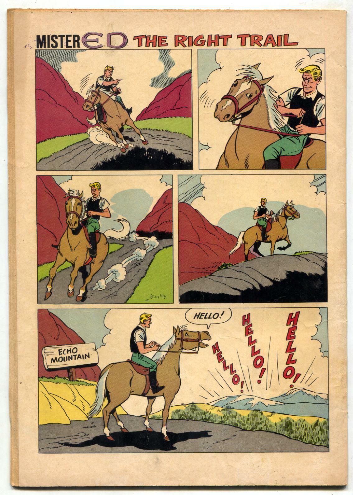 Mr Ed the Talking Horse- Four Color Comics #1295 1962- VG- / HipComic