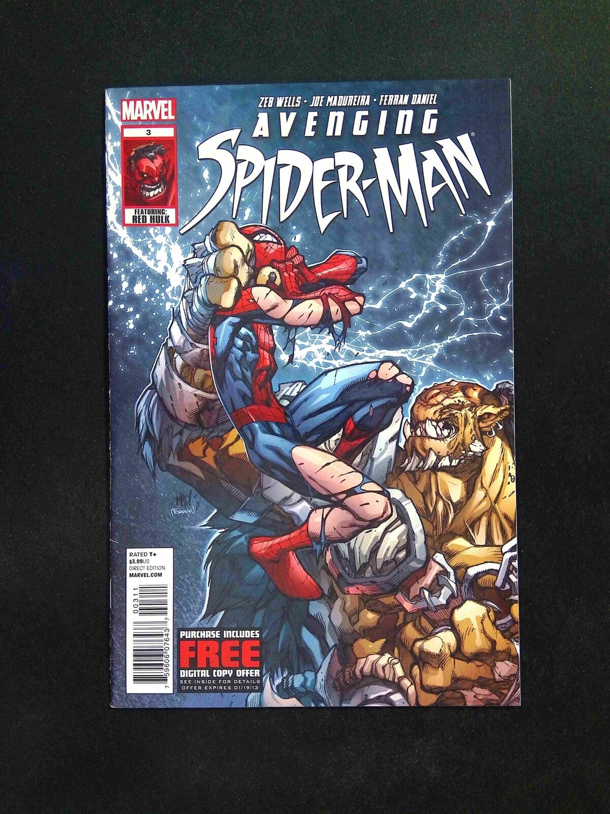 Avenging Spider-Man #3 MARVEL Comics 2012 VF+ | Comic Books - Modern ...