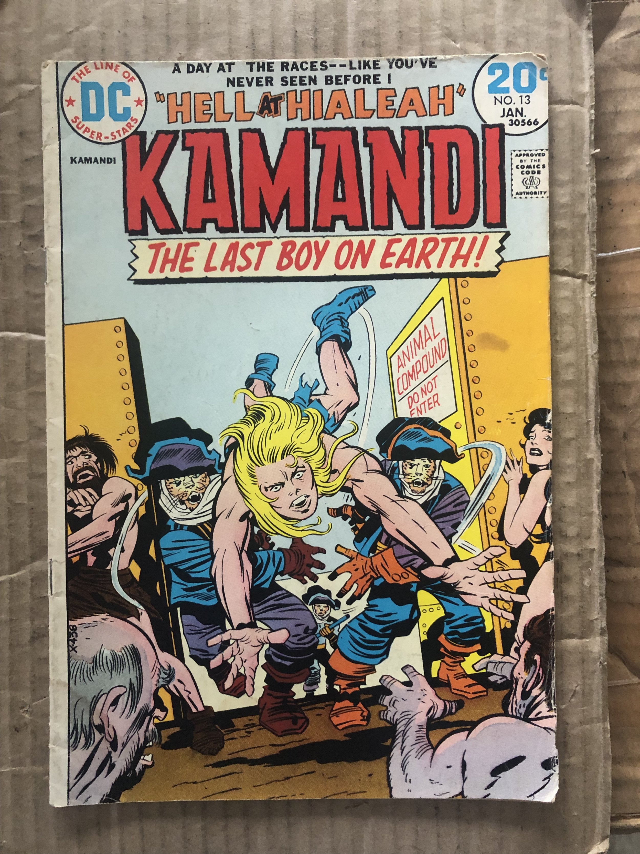 Kamandi, The Last Boy on Earth #13 (1974) | Comic Books - Bronze Age ...