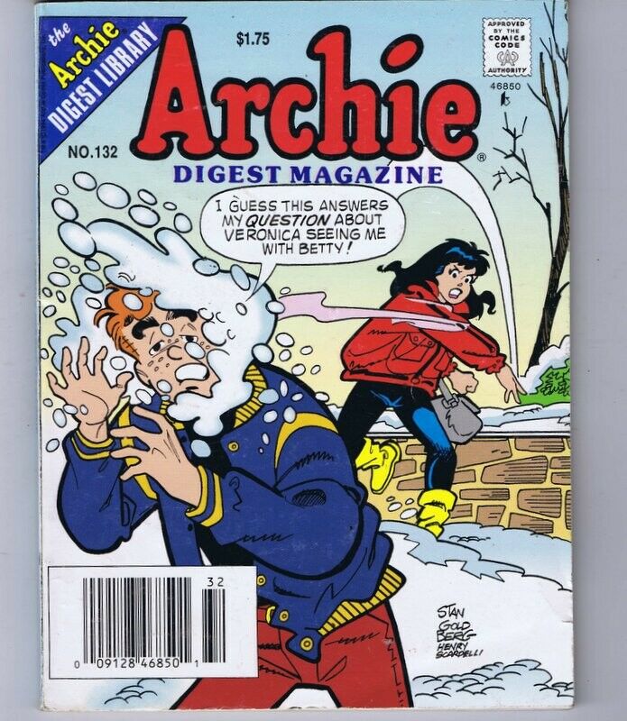 Archie Comics Digest #132 ORIGINAL Vintage 1994 Archie Comics ...