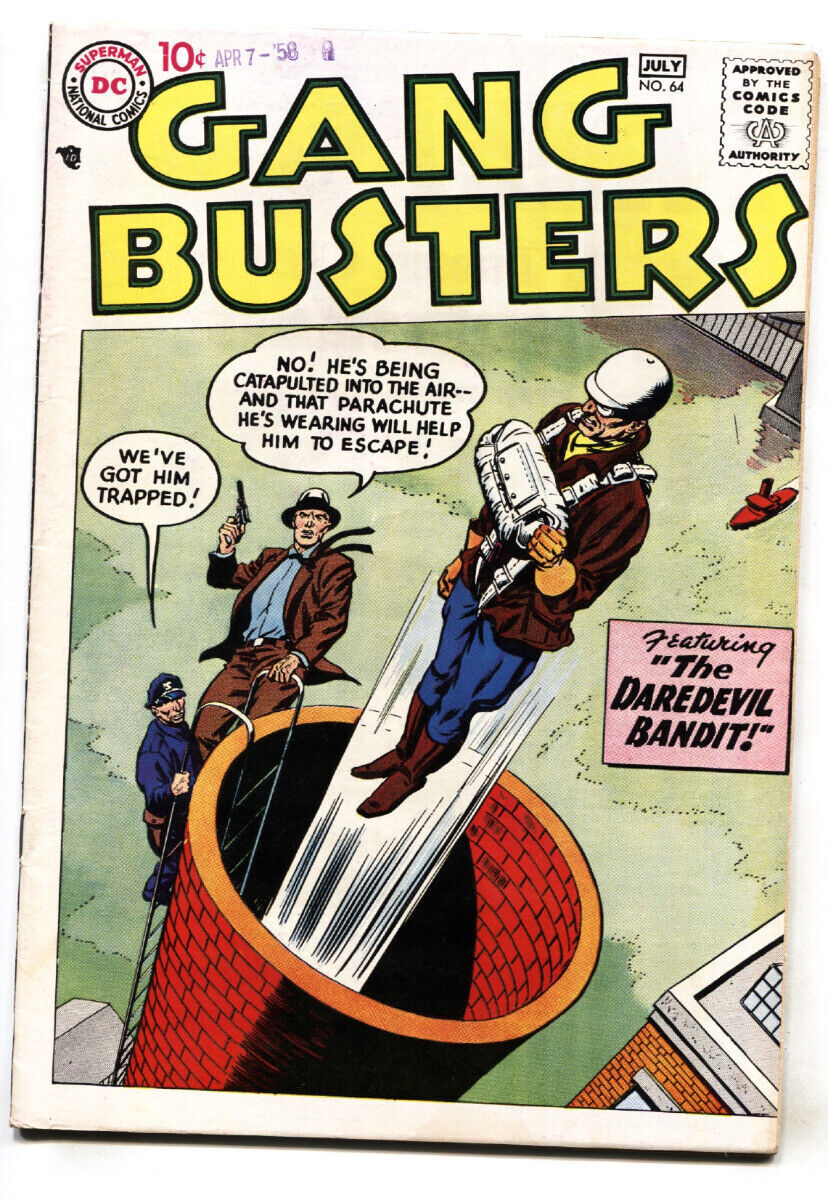 Gang Busters #64-1958-DC crime comic book FN | Comic Books - Silver Age ...