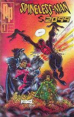 Spineless-Man $2099 #1 VF ; Parody | Sam Kieth Spider-Man 2099 Spoof ...