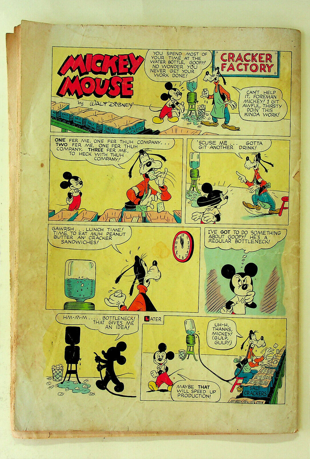 Four Color #362 - Walt Disney's Mickey Mouse (Dec 1951-Jan, 1952, Dell ...