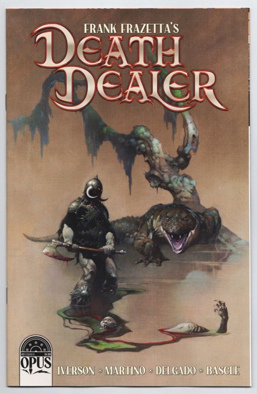 Frank Frazetta Death Dealer #3 Cvr B Frank Frazetta Variant (Opus, 2022 ...