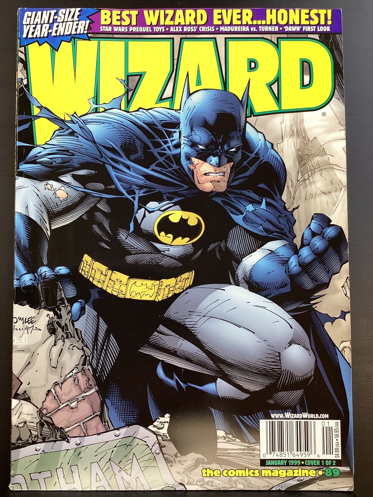 Wizard: The Guide to Comics #89 - Batman cover | Comic Books - Modern ...