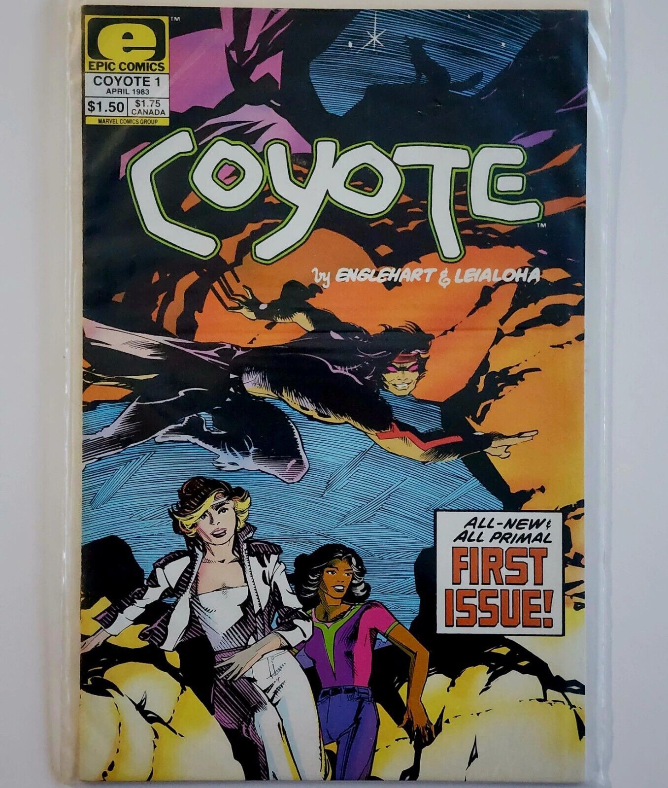 1983 Epic Comics Coyote #1 Comic Book Vintage First Issue | Comic Books ...