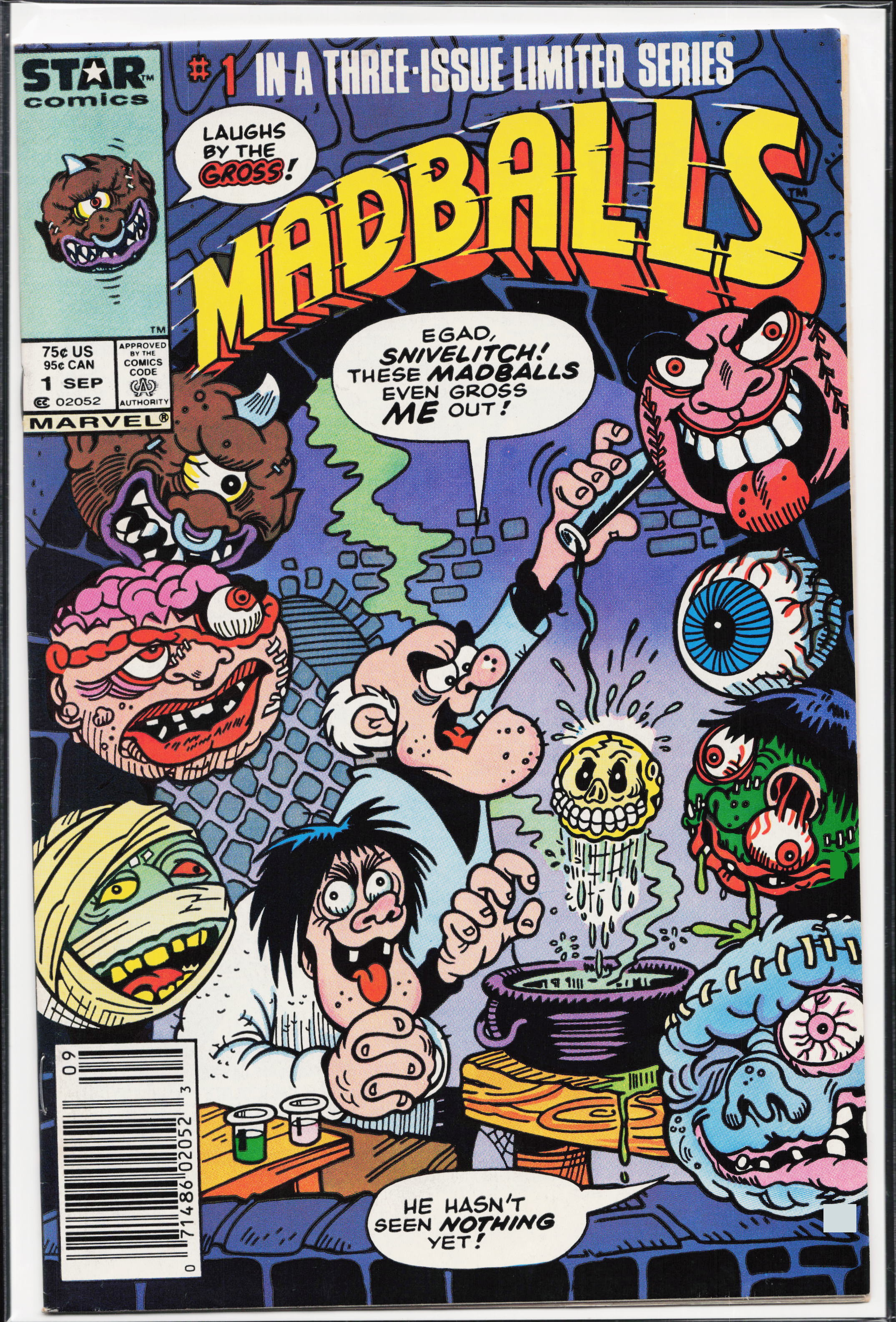 Madballs #1 (1986) Madballs | Comic Books - Copper Age, Marvel, Cartoon ...
