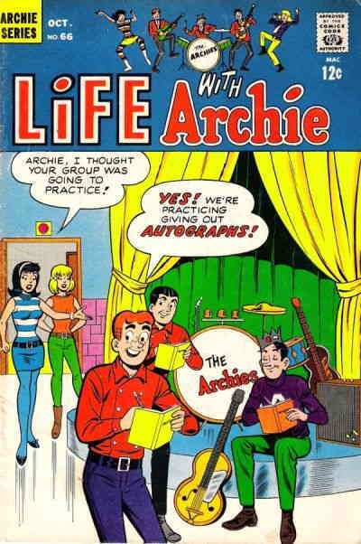 Life with Archie #66 FN ; Archie | October 1967 the Archies Band ...