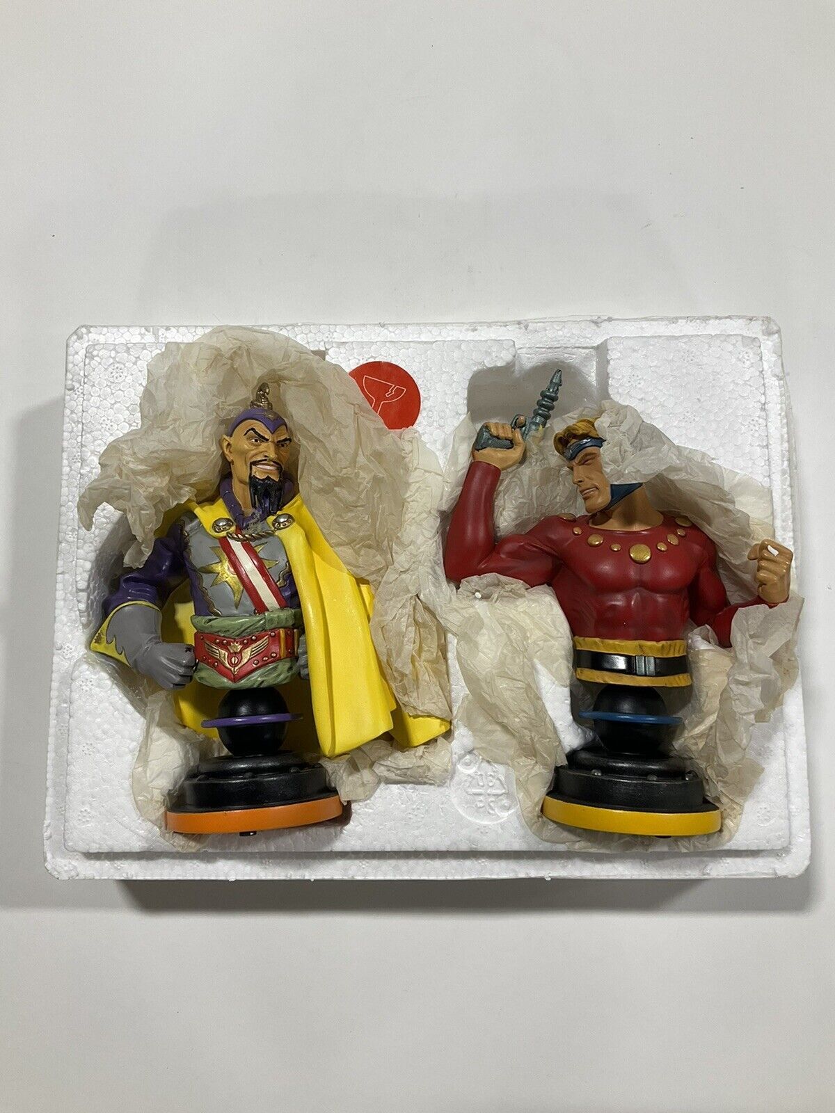 Flash Gordon Mini Busts Twin Pack Randy Bowen Ming Merciless 1151/1500 ...
