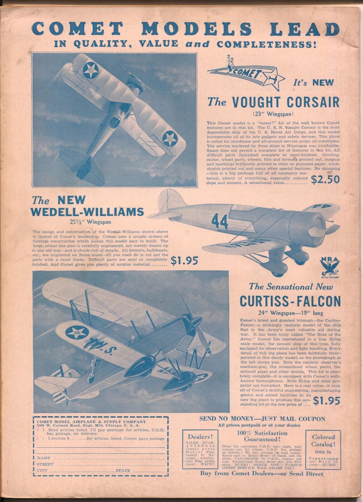 Model Airplane News 3/1934-Lindbergh's Lockheed Sirius seaplane-Kotula ...