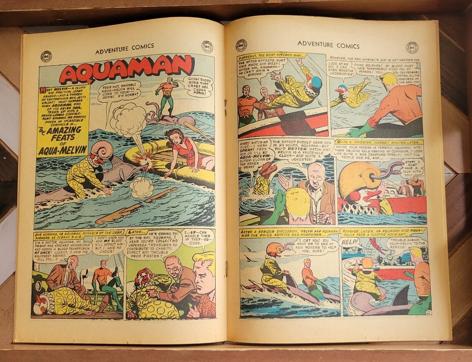 Adventure Comics #242 VG+ (DC 1957) SUPERBOY 1st app ZAR-AL The Kid ...