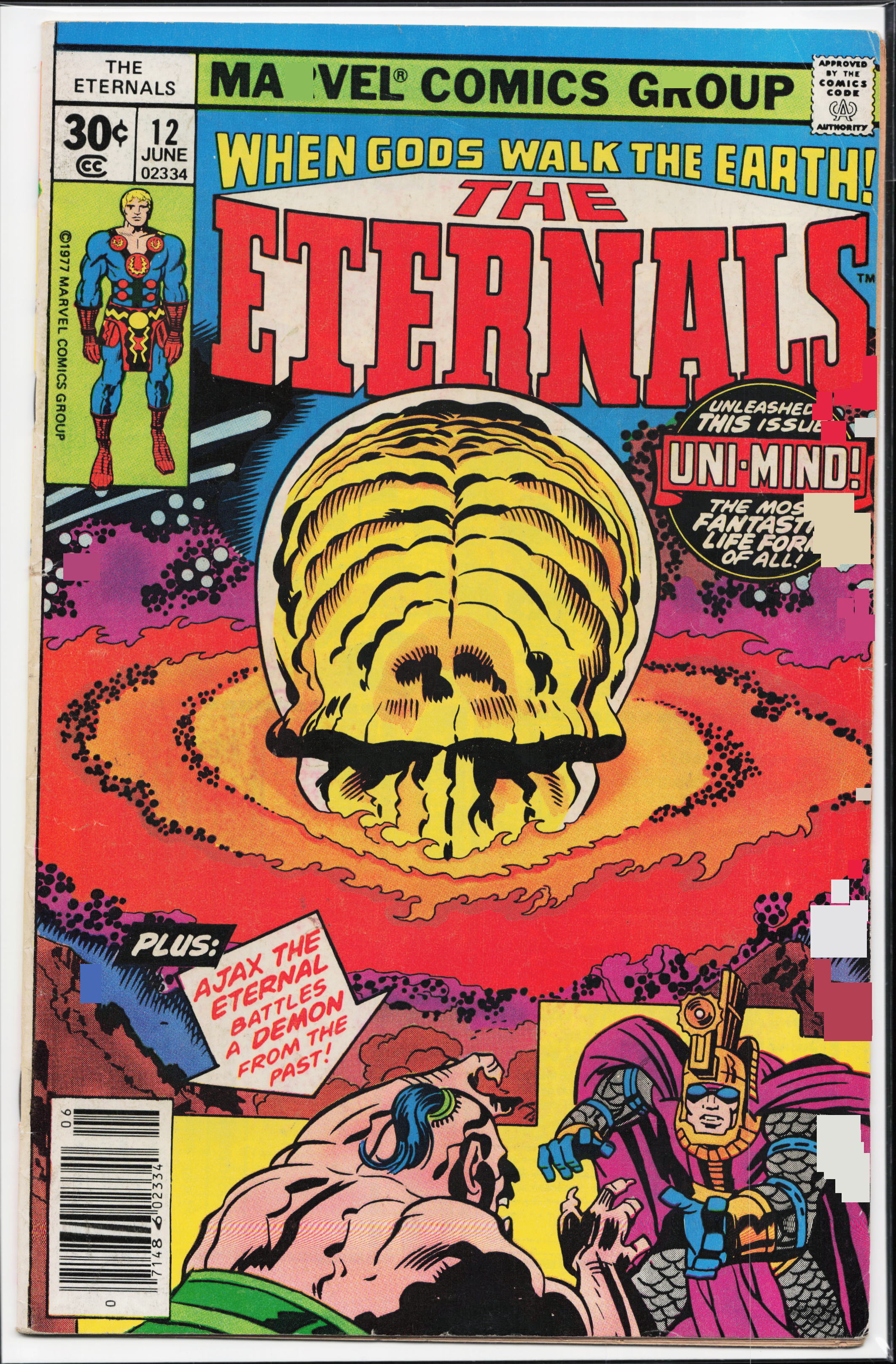 The Eternals #12 (1977) The Eternals [Key Issue] | Comic Books - Bronze ...
