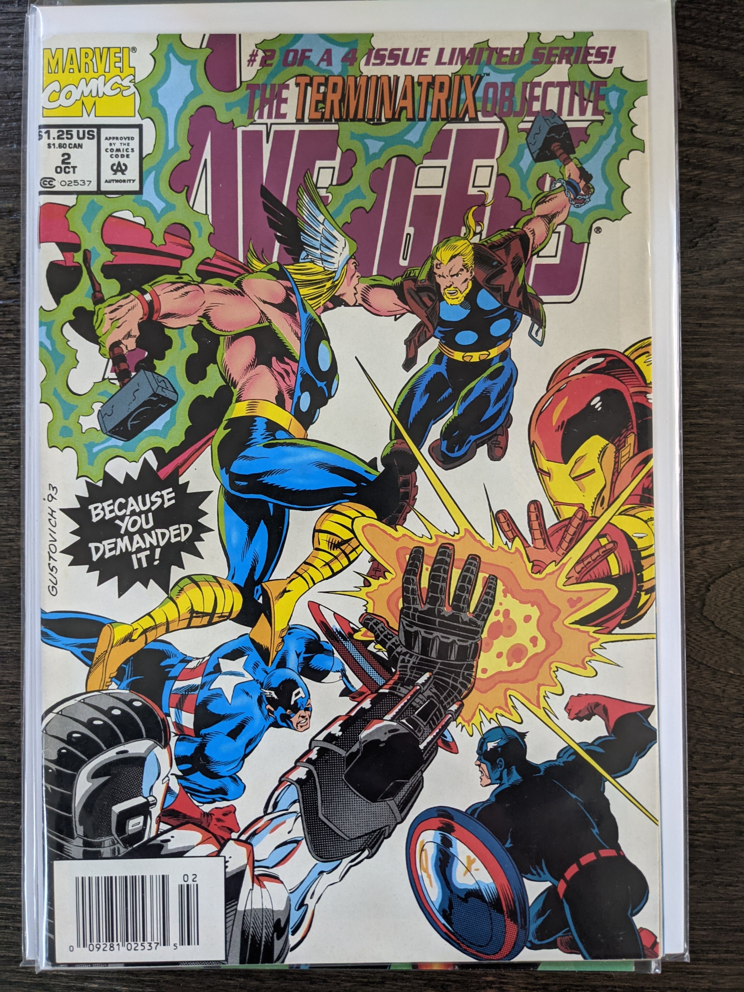 Avengers: The Terminatrix Objective #2 (1993) | Comic Books - Modern ...