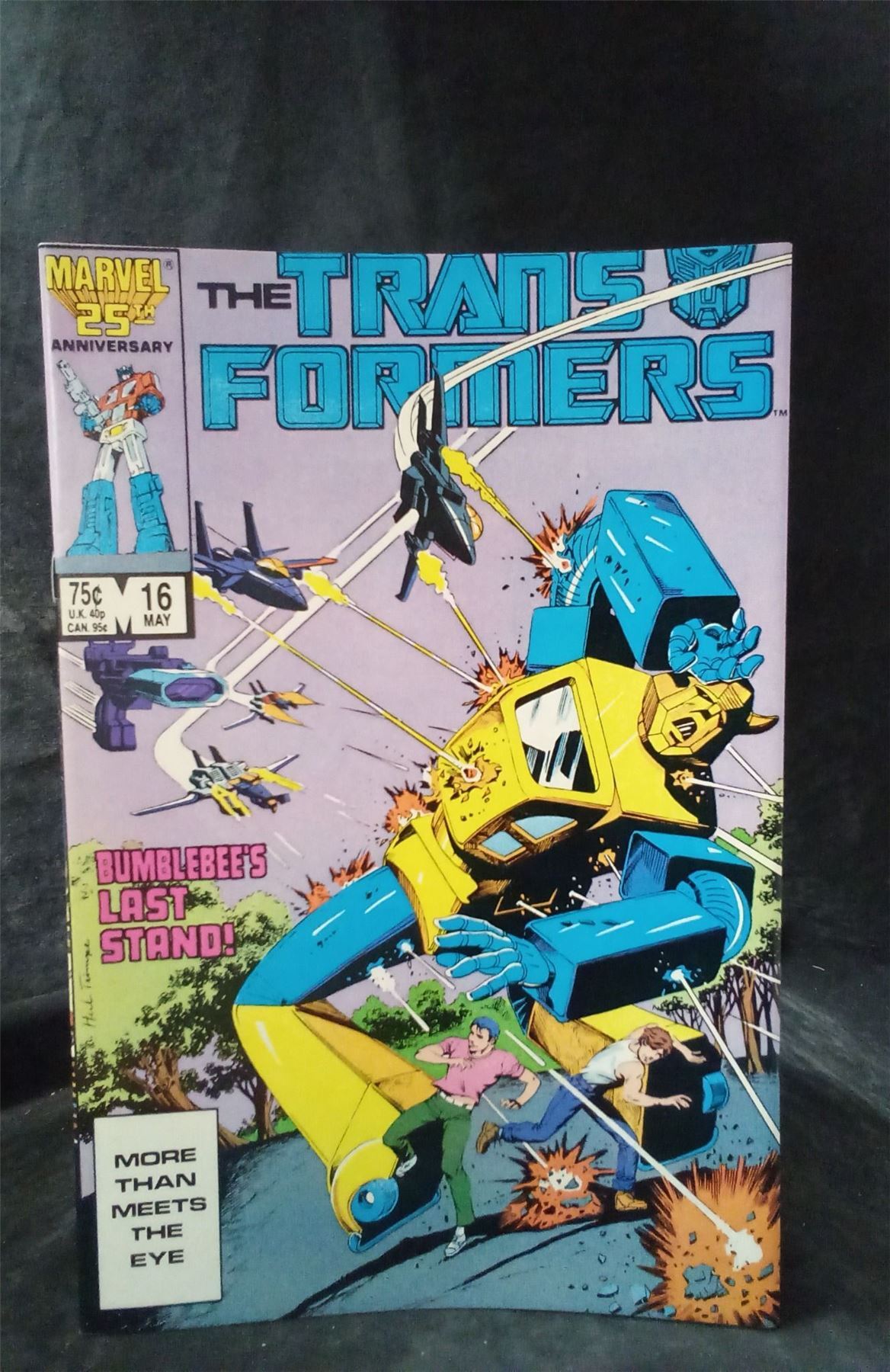 The Transformers #16 Direct Edition 1986 Marvel Comics Comic Book ...