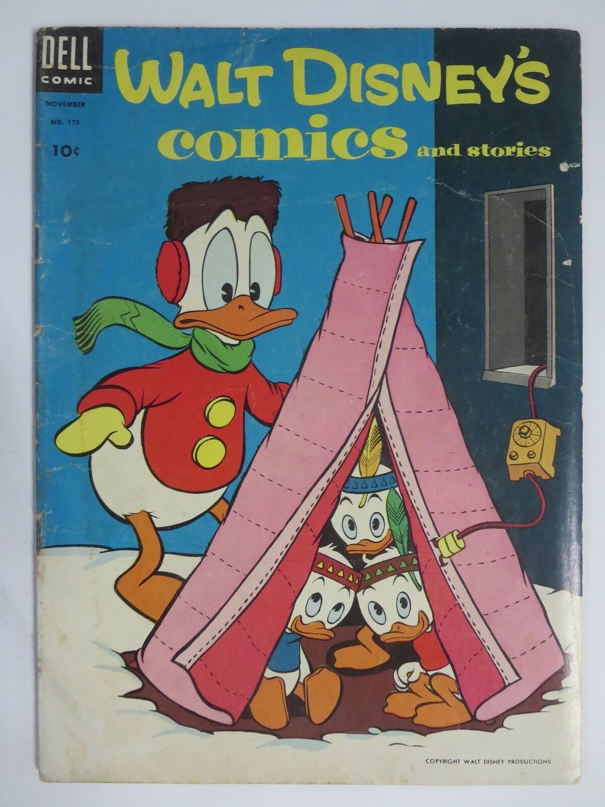 Walt Disneys Comics And Stories 170 Good Comics Book Comic Books