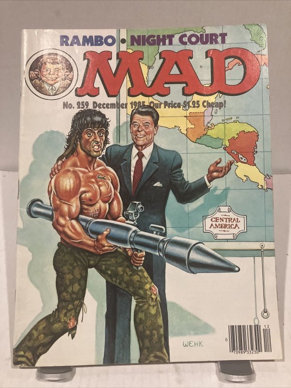 MAD Magazine #259 December 1985 Rambo Night Court Will Elder Harvey ...