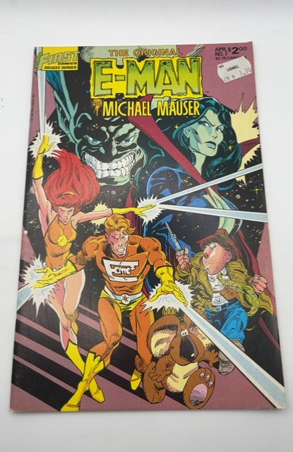 The Original E-Man and Michael Mauser #7 (1986) | Comic Books - Copper ...