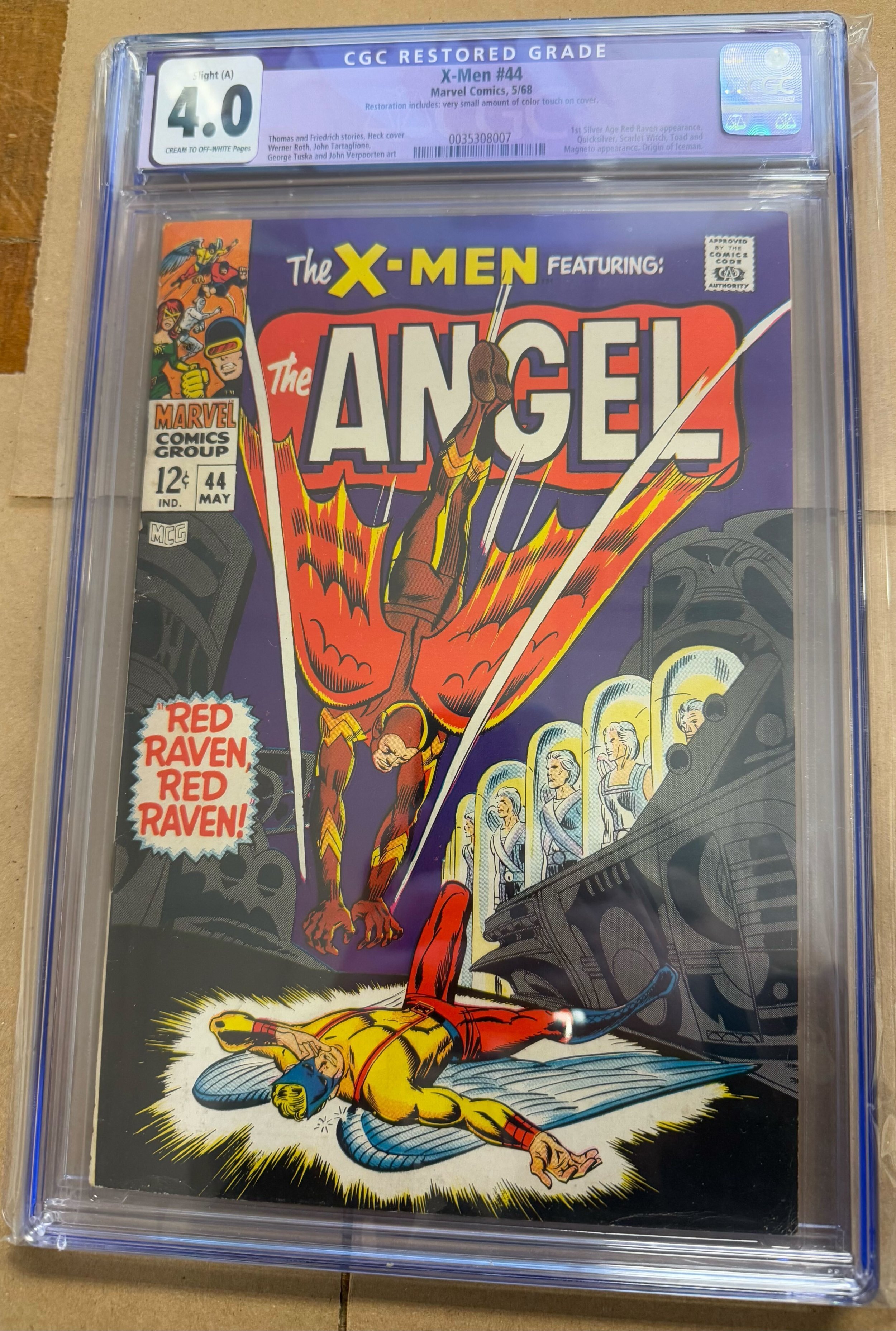 The X-Men #44 (1968) CGC 4.0, restored - A | Comic Books - Silver Age ...