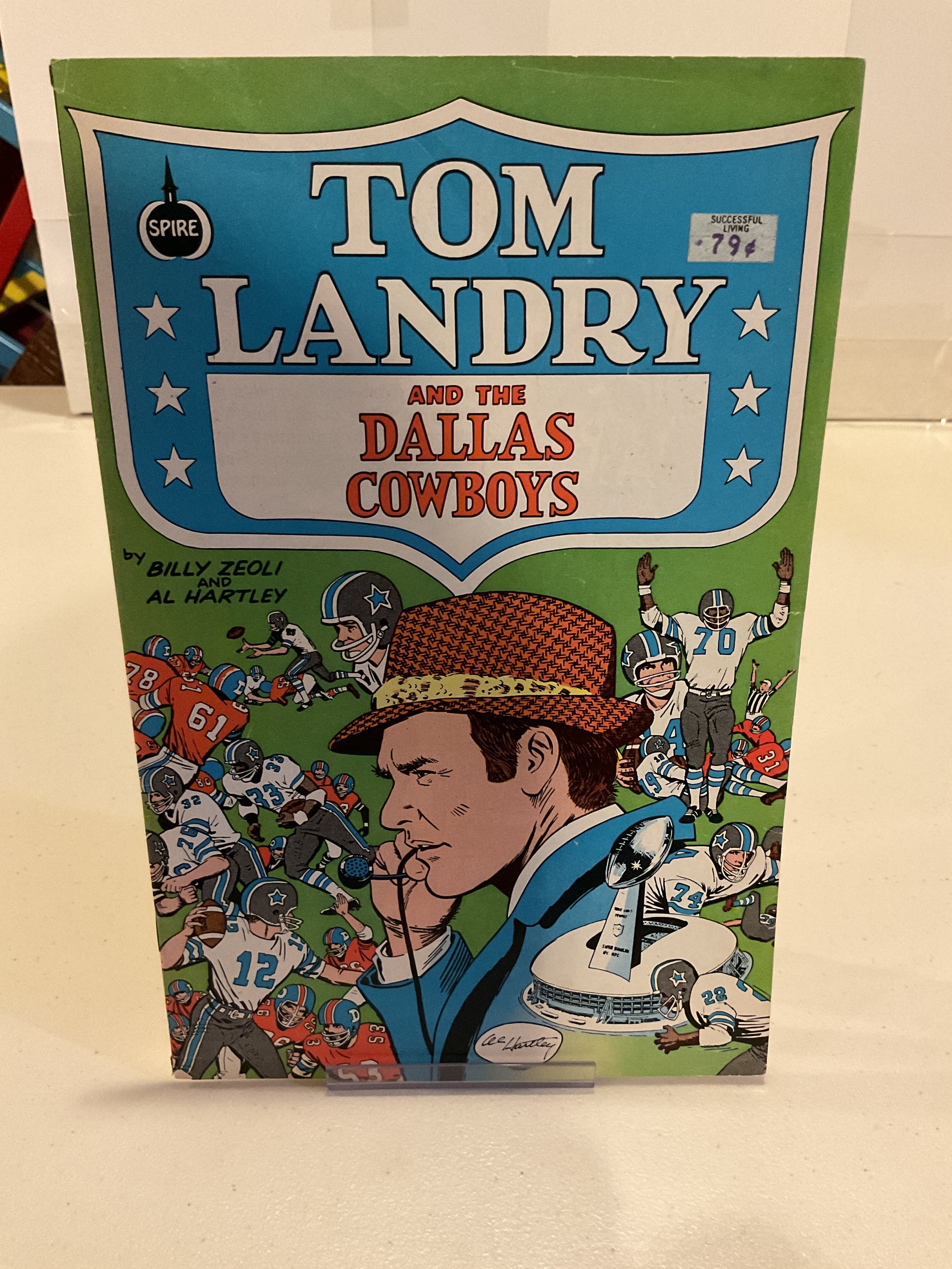 Tom Landry and the Dallas Cowboys VG Spire Comics 1973 | Comic Books ...