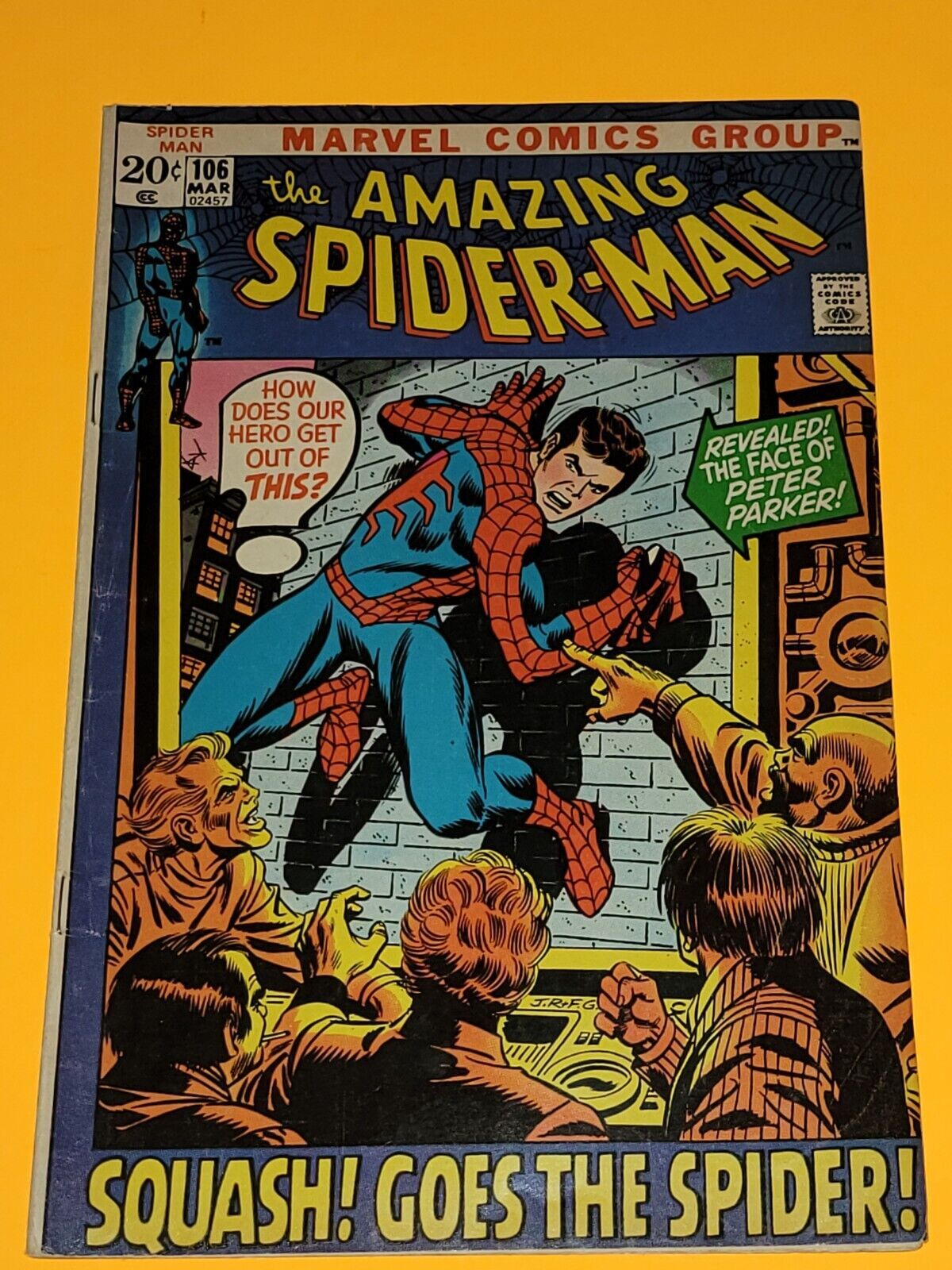 Peter Parker Face Comic