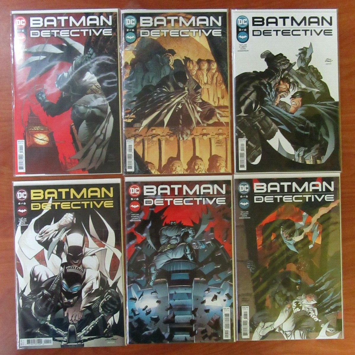 Batman the Detective #1-6 Lot of 6 Complete First Print Taylor Kubert ...