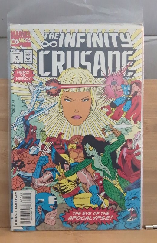 The Infinity Crusade #5 (1993) | Comic Books - Modern Age, Marvel ...