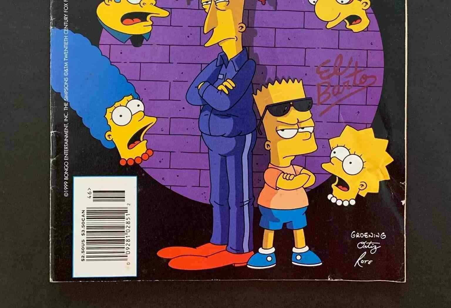 Simpsons #46 Bongo Comics 1999 Vg/Fn Newsstand | Comic Books - Modern ...