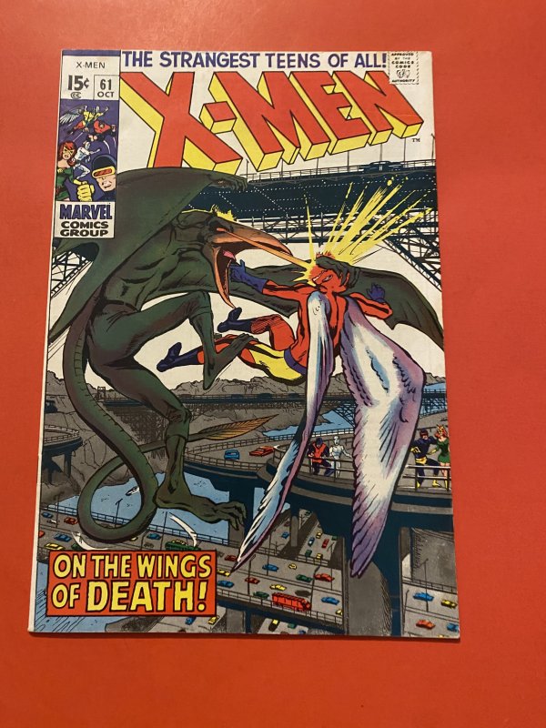 The X-Men #61 (1969) neal Adams art and sauron epic | Comic Books ...