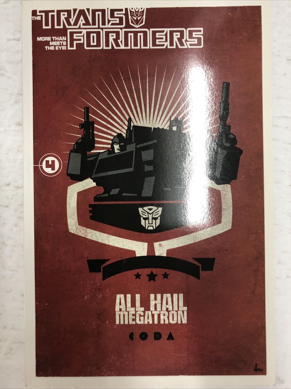 The Transformers Vol.4 All Hail Megatron-Shane McCarthy (2010) TPB IDW ...